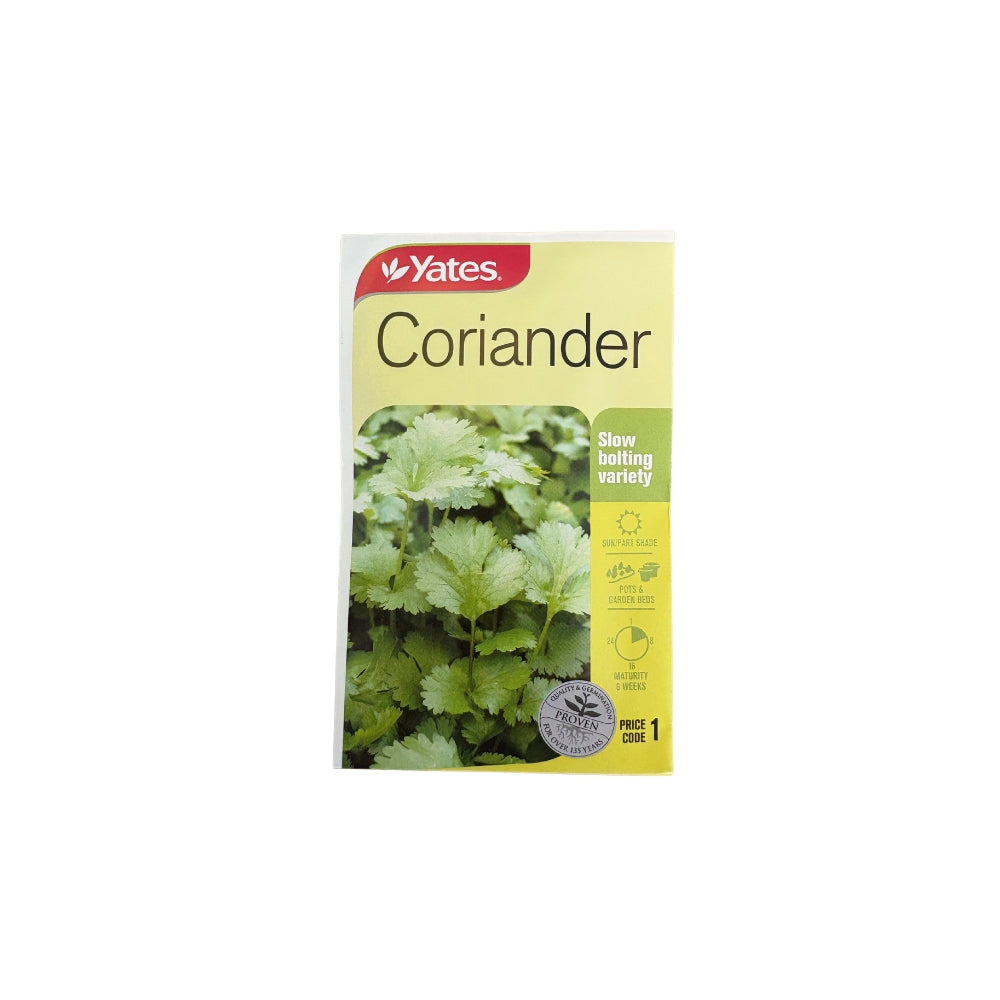 Yates - Seed Pack Coriander – Growers Hub