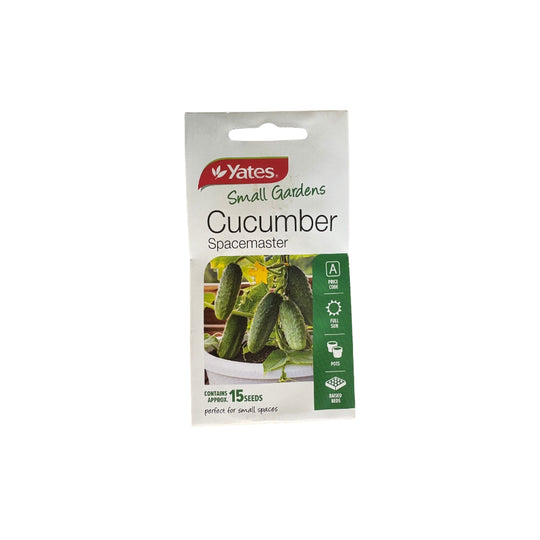 Yates - Seed Pack Cucumber Spacemaster Tiny Spaces – Growers Hub