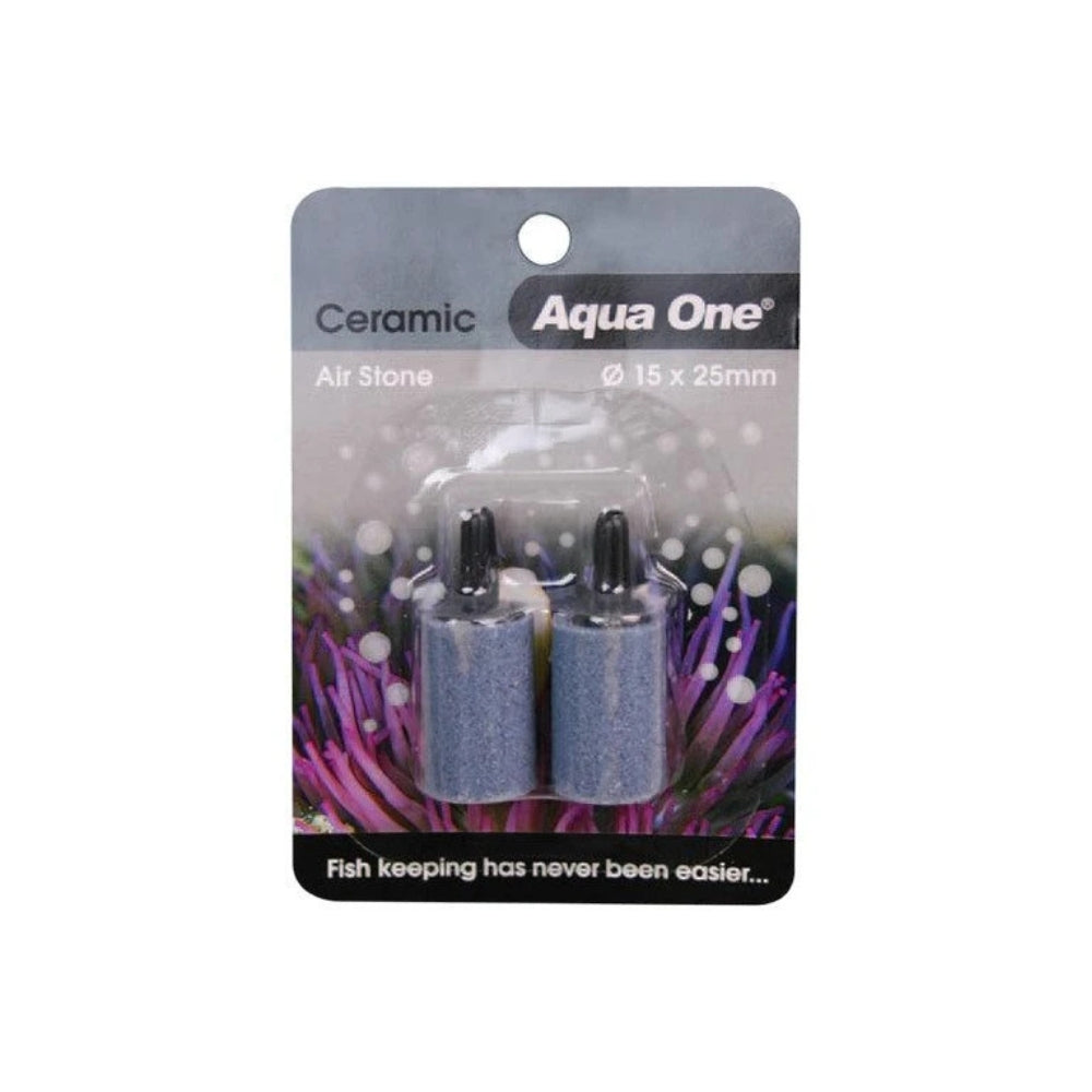 Aqua One - Ceramic Air Stone Twin Pack (15x25mm) – Growers Hub