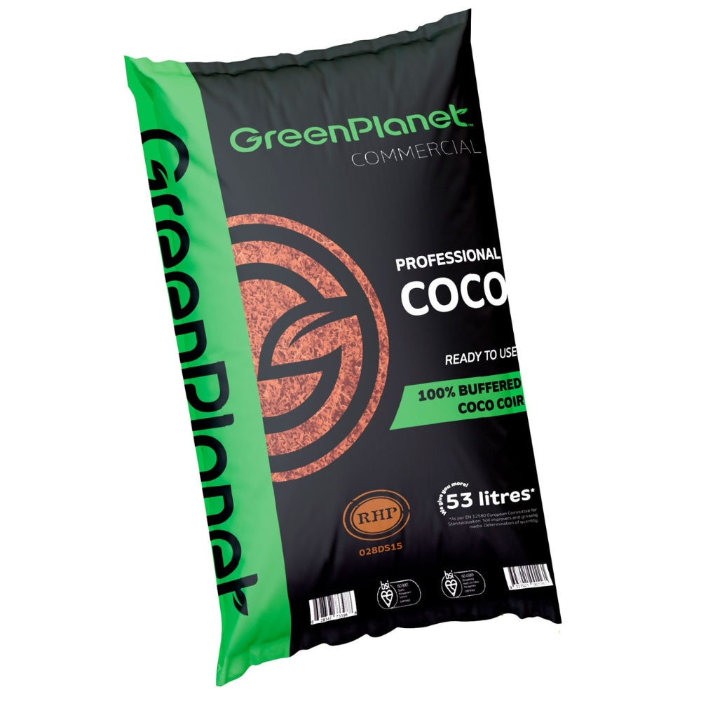 Green Planet - RHP Certified Coco Coir 53 Litres – Growers Hub